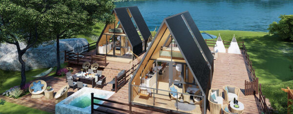 Casa Modular Triangular - Modular House A sua casa de Sonho!